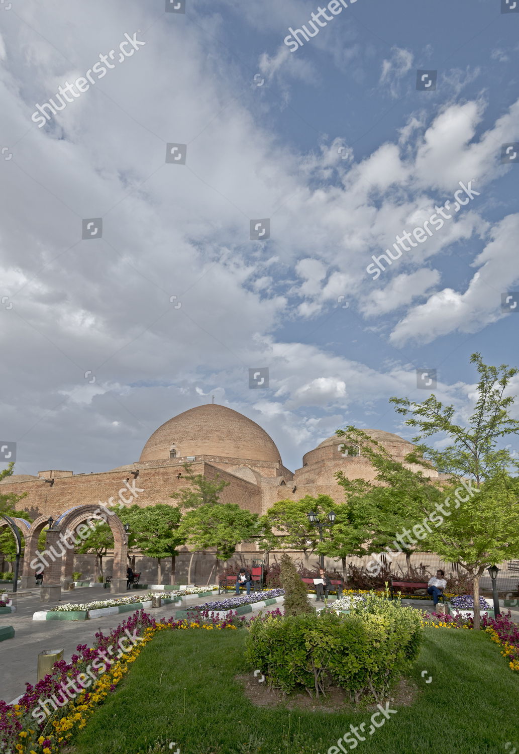 Iran Tabriz Blue Mosque Masjide Kabud Editorial Stock Photo - Stock ...