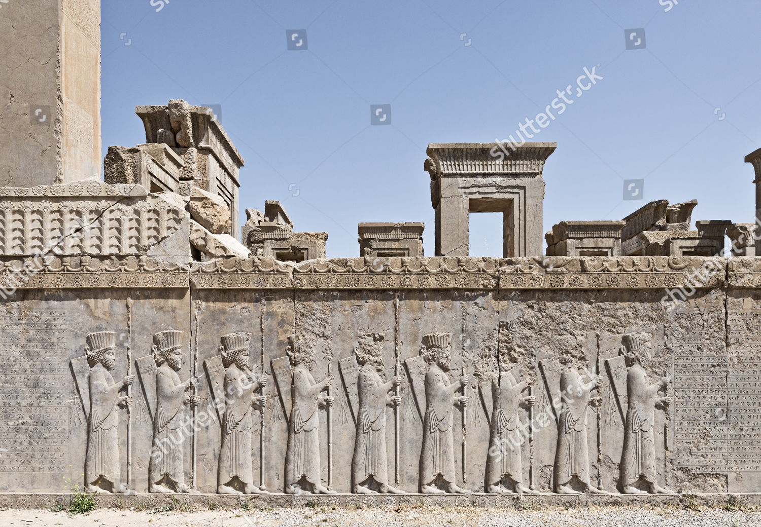 Iran Persepolis Modern Takhte Jamshid Darius Editorial Stock Photo ...