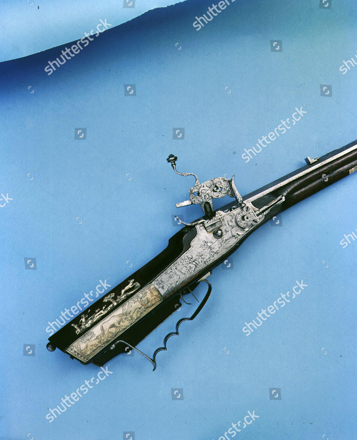 German Wheellock Gun 17th Century Editorial Stock Photo - Stock Image ...