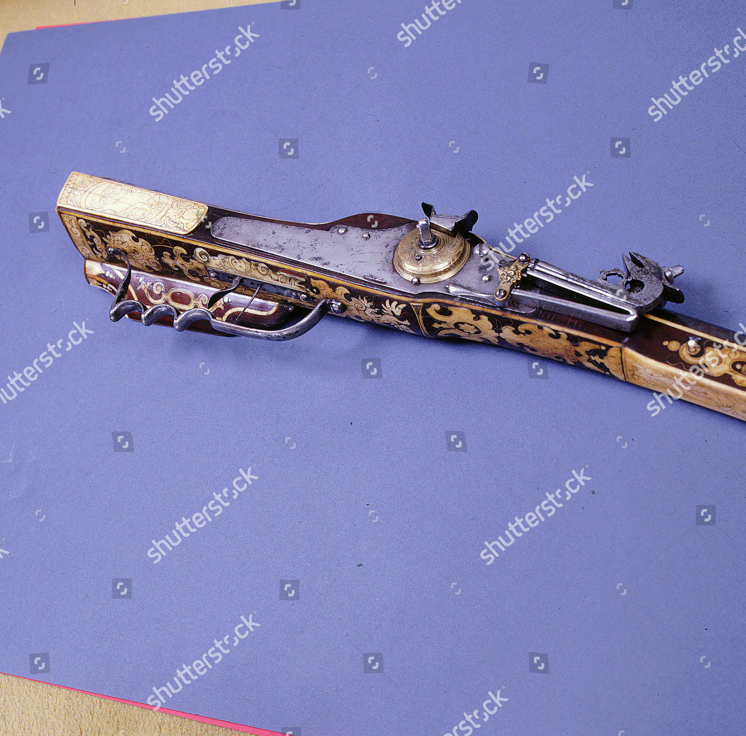 Wheellock Gun Late 16th Century Editorial Stock Photo - Stock Image ...