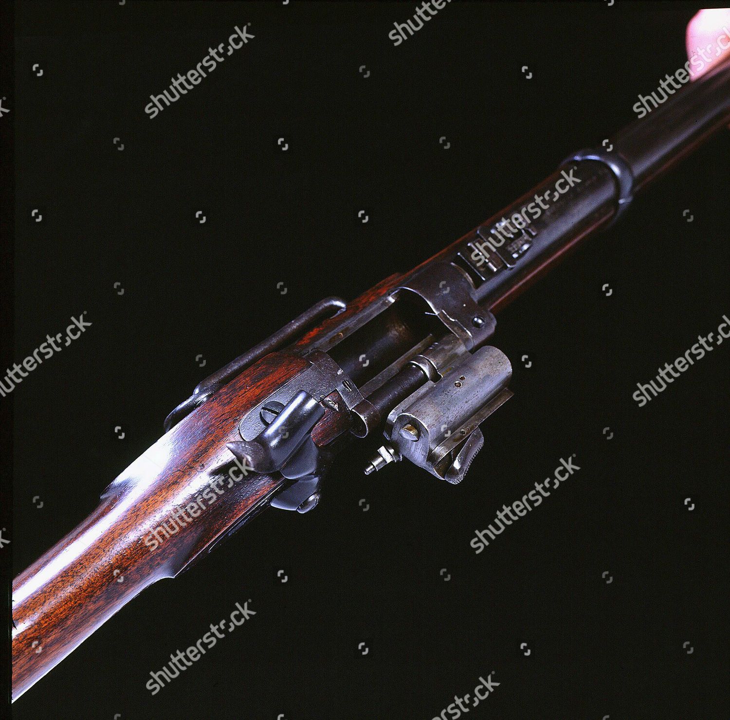 Snider Breech Block Conversion Enfield Rifle Editorial Stock Photo ...