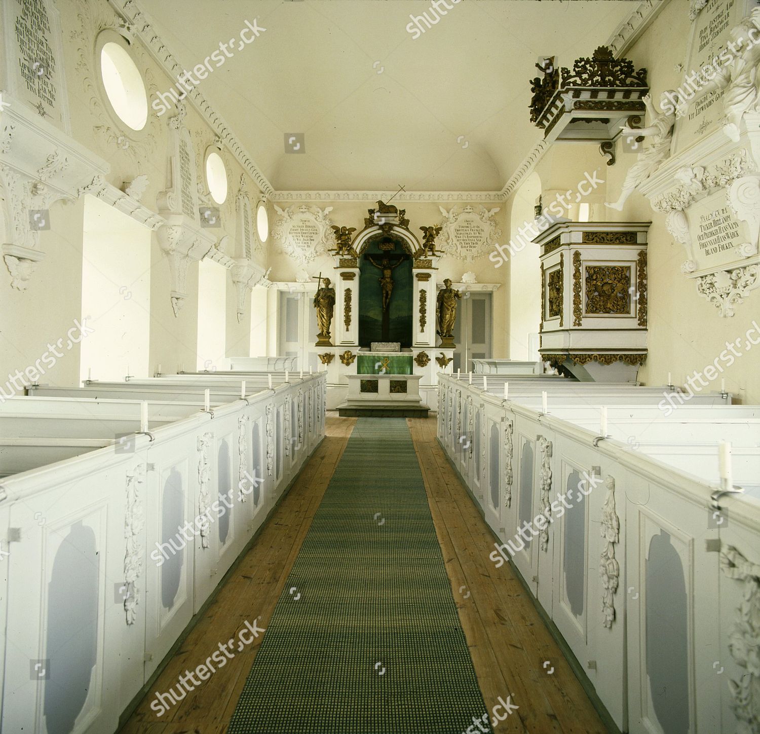Krageholm House Sweden Rebuilt 18th Century Editorial Stock Photo ...
