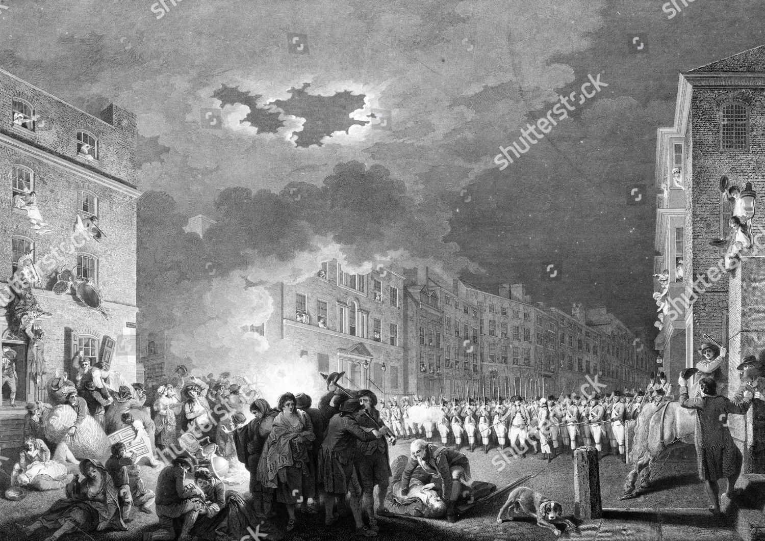 Attack On House Rich Irishman Donovan Editorial Stock Photo - Stock ...