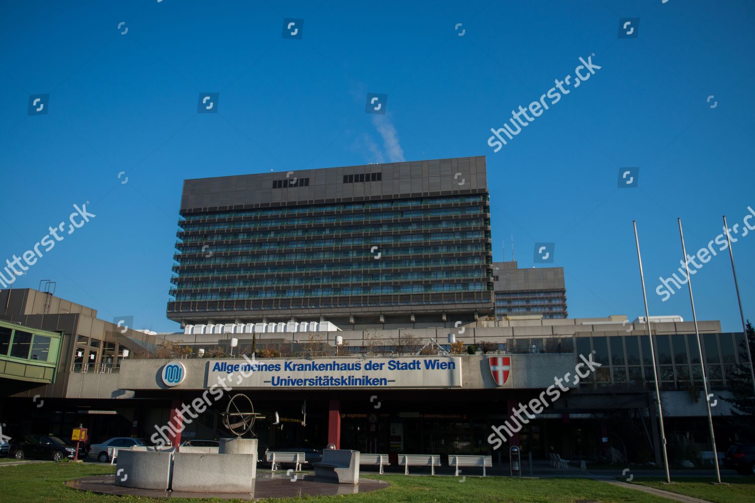Exterior View Vienna General Hospital German Editorial Stock Photo ...