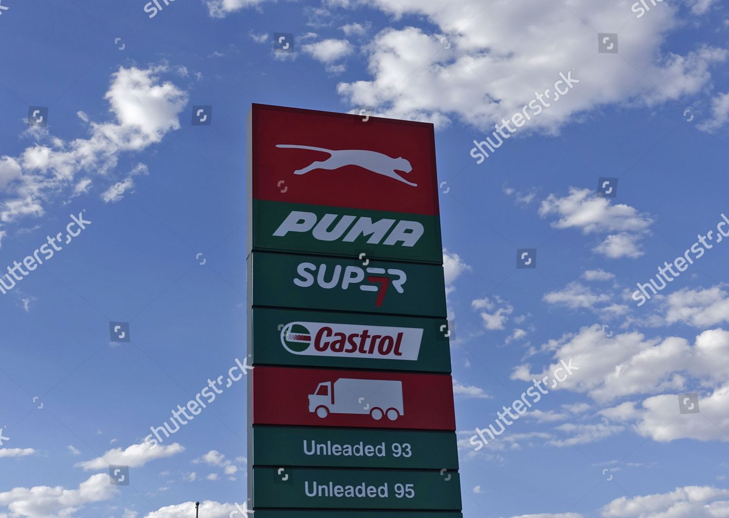 Puma Energy Gas Station Sign Seen Editorial Stock Photo - Stock Image ...