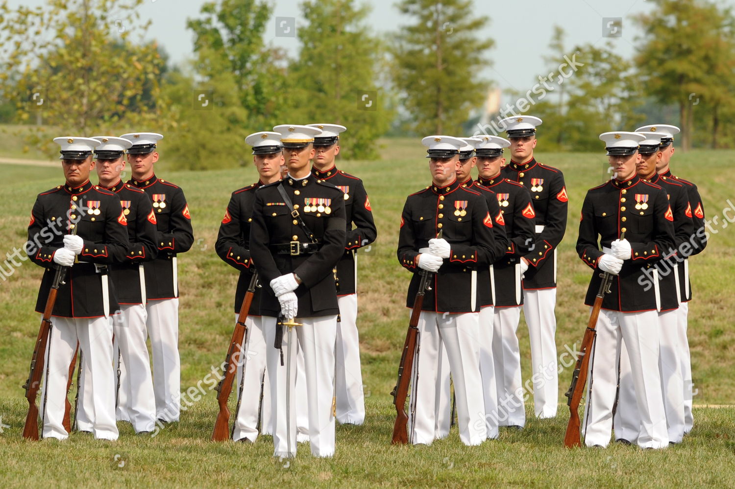 ESCORT PLATOON US MARINE CORPS SOLDIERS Editorial Stock Photo - Stock ...
