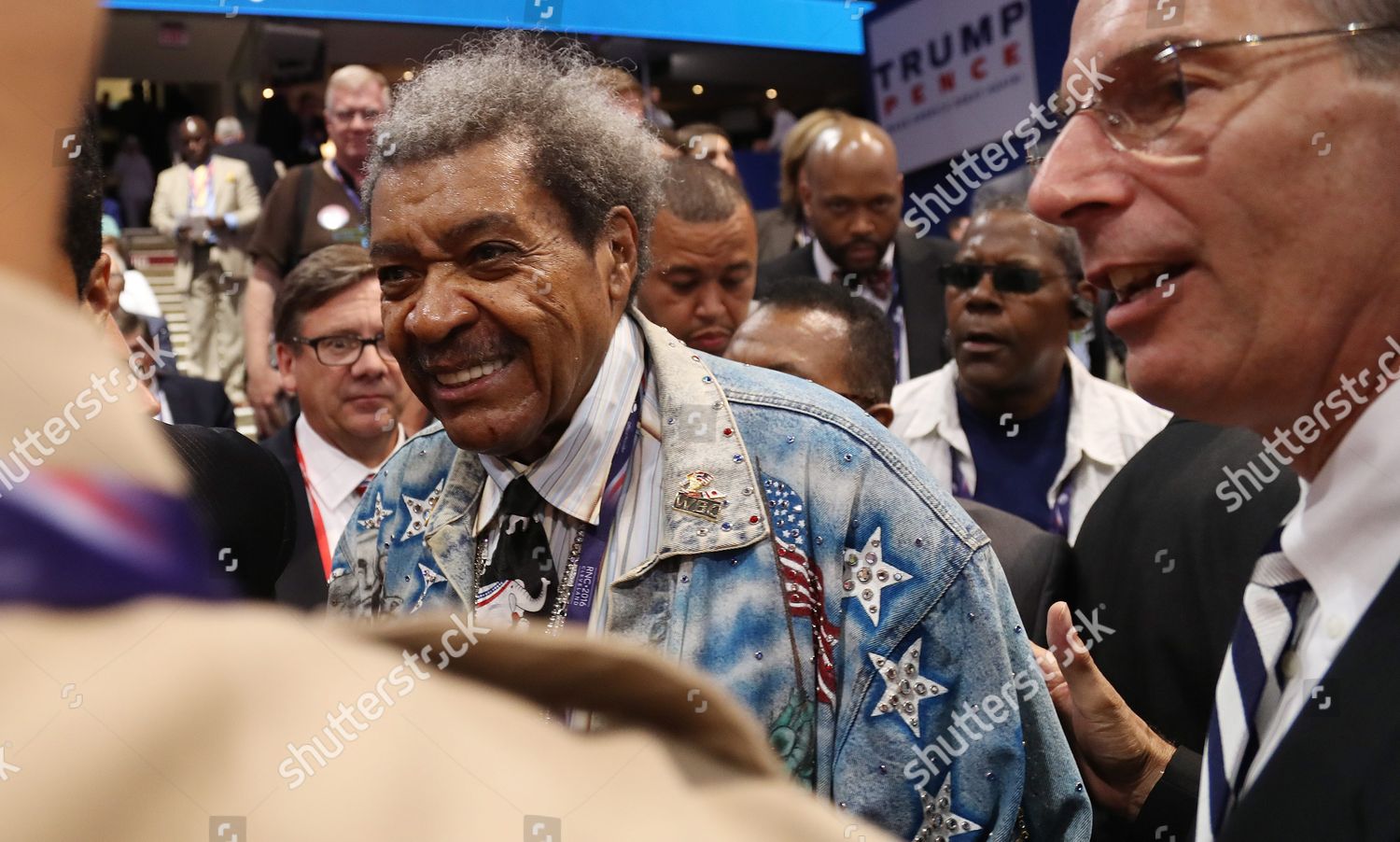 US BOXING PROMOTER DON KING STANDS Editorial Stock Photo - Stock Image ...