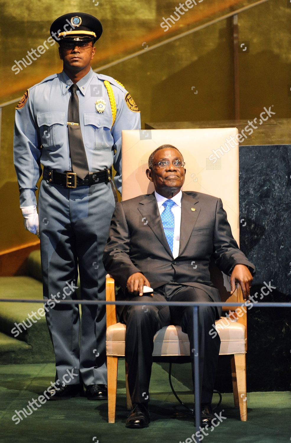 JOHN EVANS ATTA MILLS PRESIDENT REPUBLIC Editorial Stock Photo - Stock ...