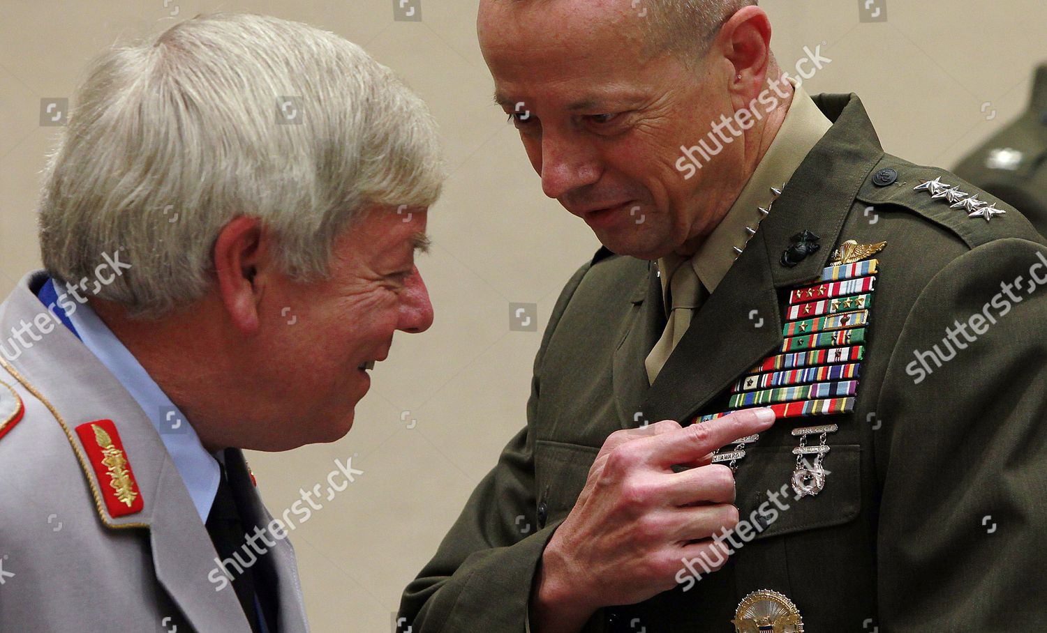 Isaf Commander Us General John R Editorial Stock Photo - Stock Image ...