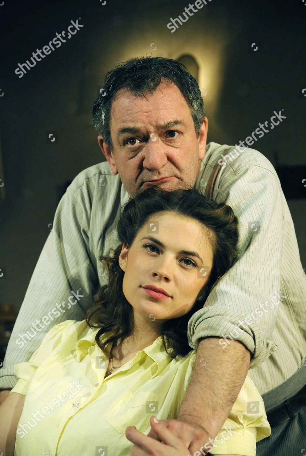 Ken Stott Eddie Hayley Atwell Catherine Editorial Stock Photo - Stock ...