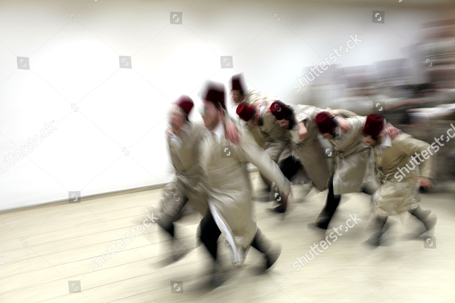 Ultraorthodox Jewish Men Dance Sing During Editorial Stock Photo ...