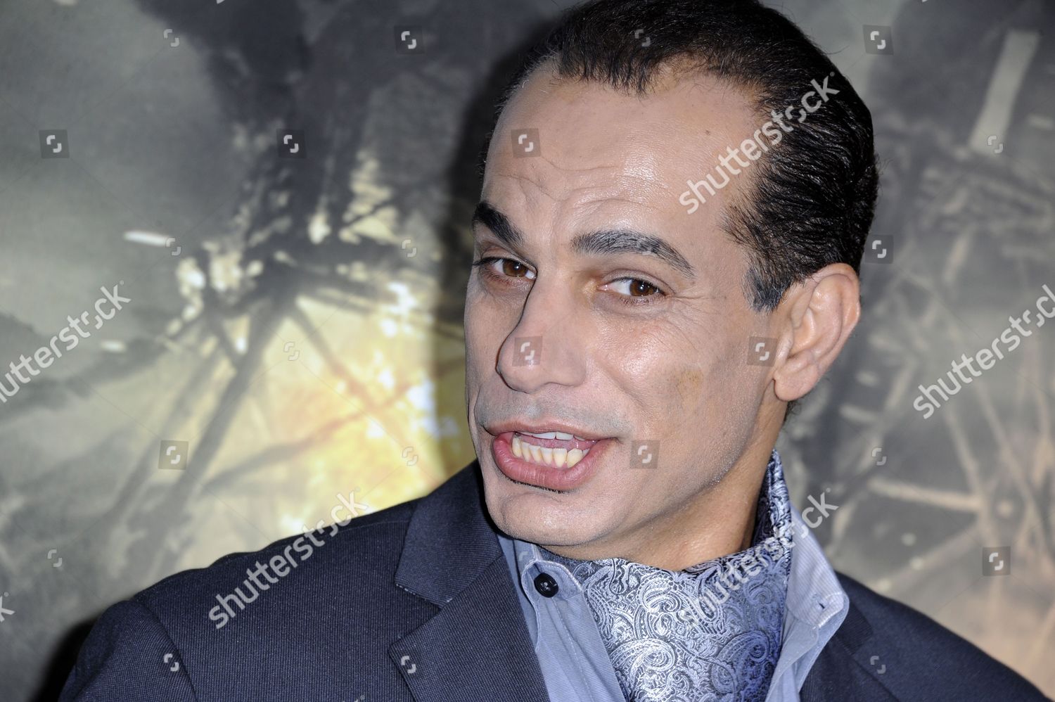 Lebanese Actor Said Faraj Arrives World Editorial Stock Photo - Stock ...