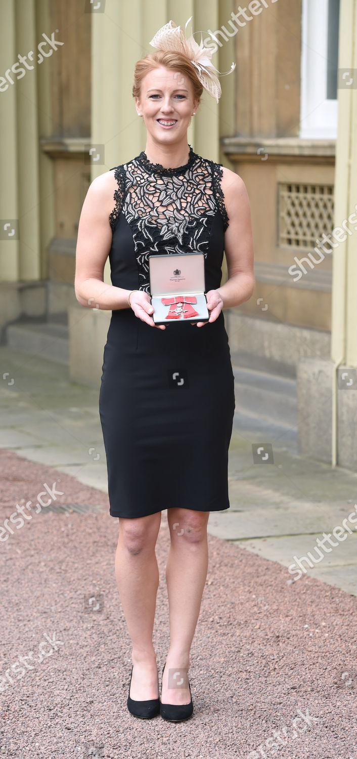 Nicola White During Investiture Ceremony Buckingham Editorial Stock ...