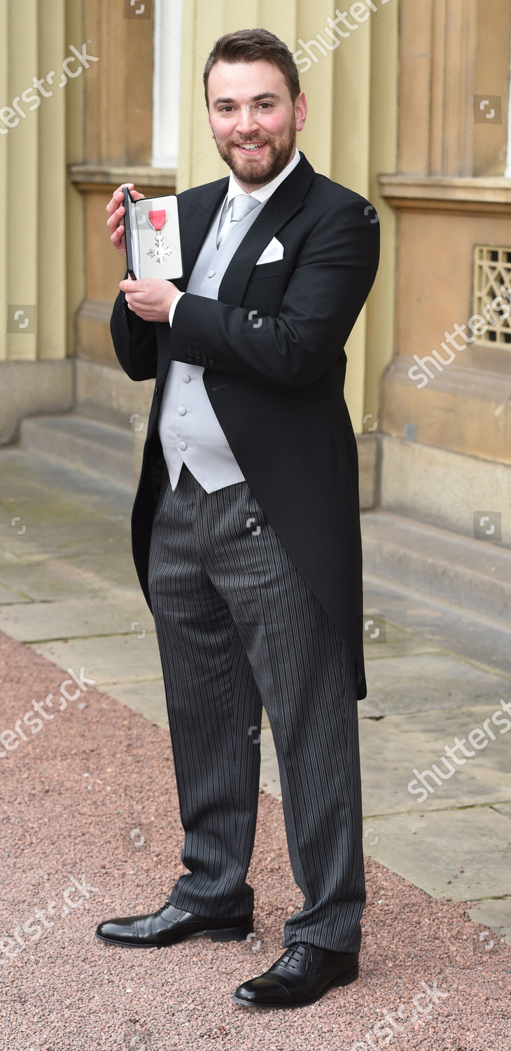 Jonny Benjamin During Investiture Ceremony Buckingham Editorial Stock ...