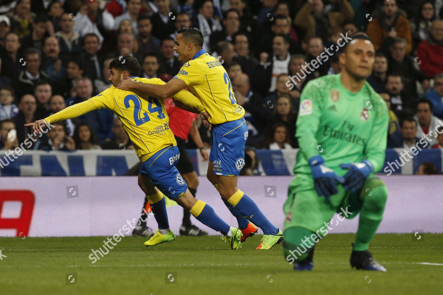 Ud Las Palmas Striker Pedro Tanausu Editorial Stock Photo - Stock Image ...