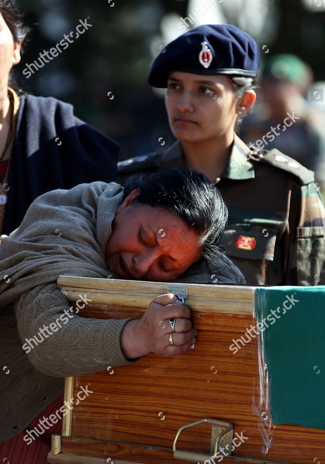 Asha Gupta Mother Indian Army Captain Editorial Stock Photo - Stock ...