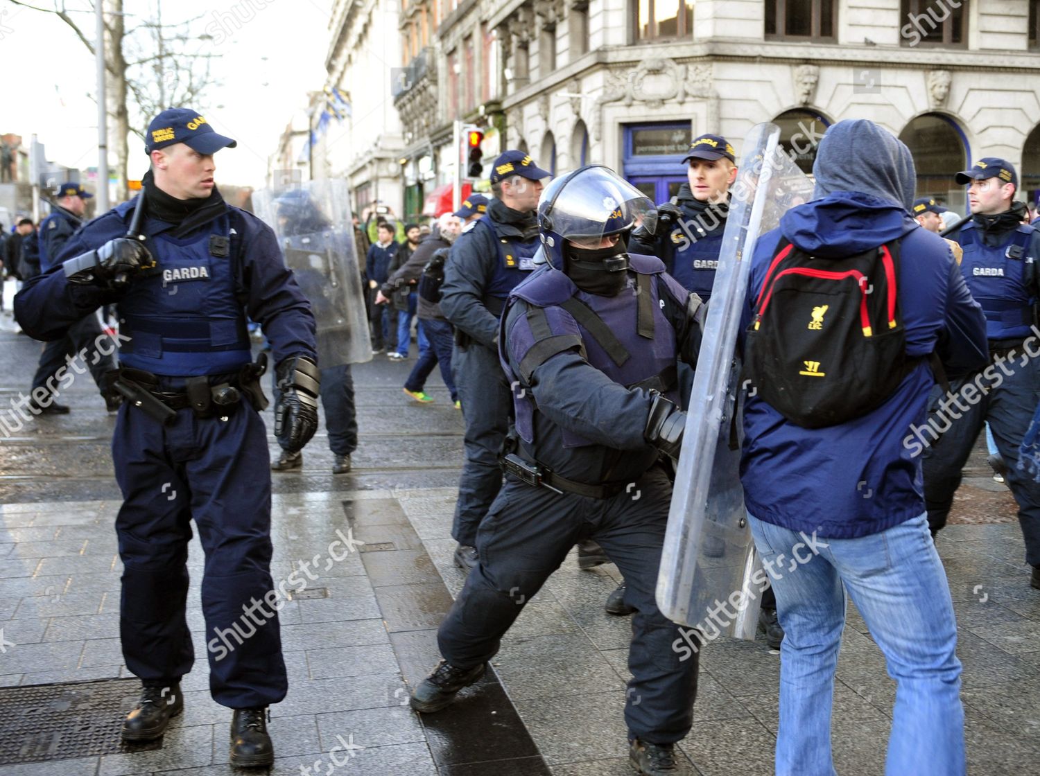 Garda Siochana Irish Police Force Push Editorial Stock Photo - Stock ...