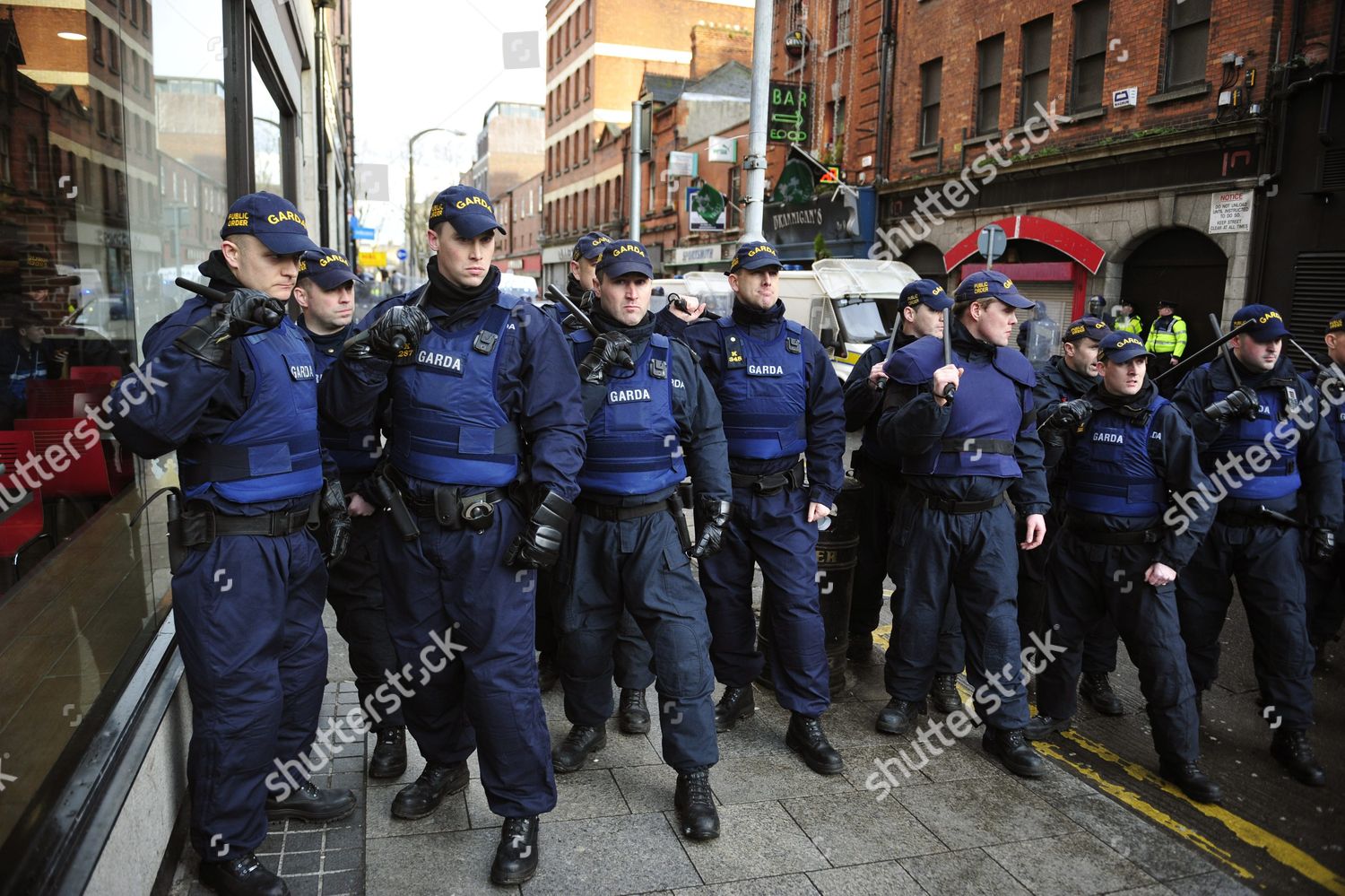 Garda Siochana Irish Police Force Deployed Editorial Stock Photo ...