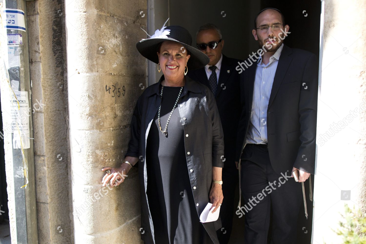 Jonathan Pollards Wife Esther Pollard L Editorial Stock Photo - Stock ...