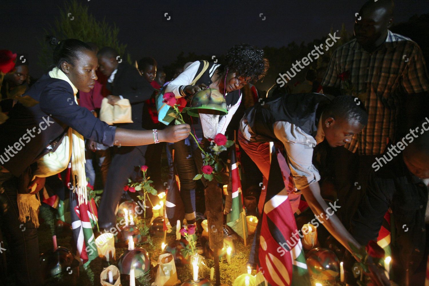 Kenyans Light Candles They Gather Honour Editorial Stock Photo - Stock ...