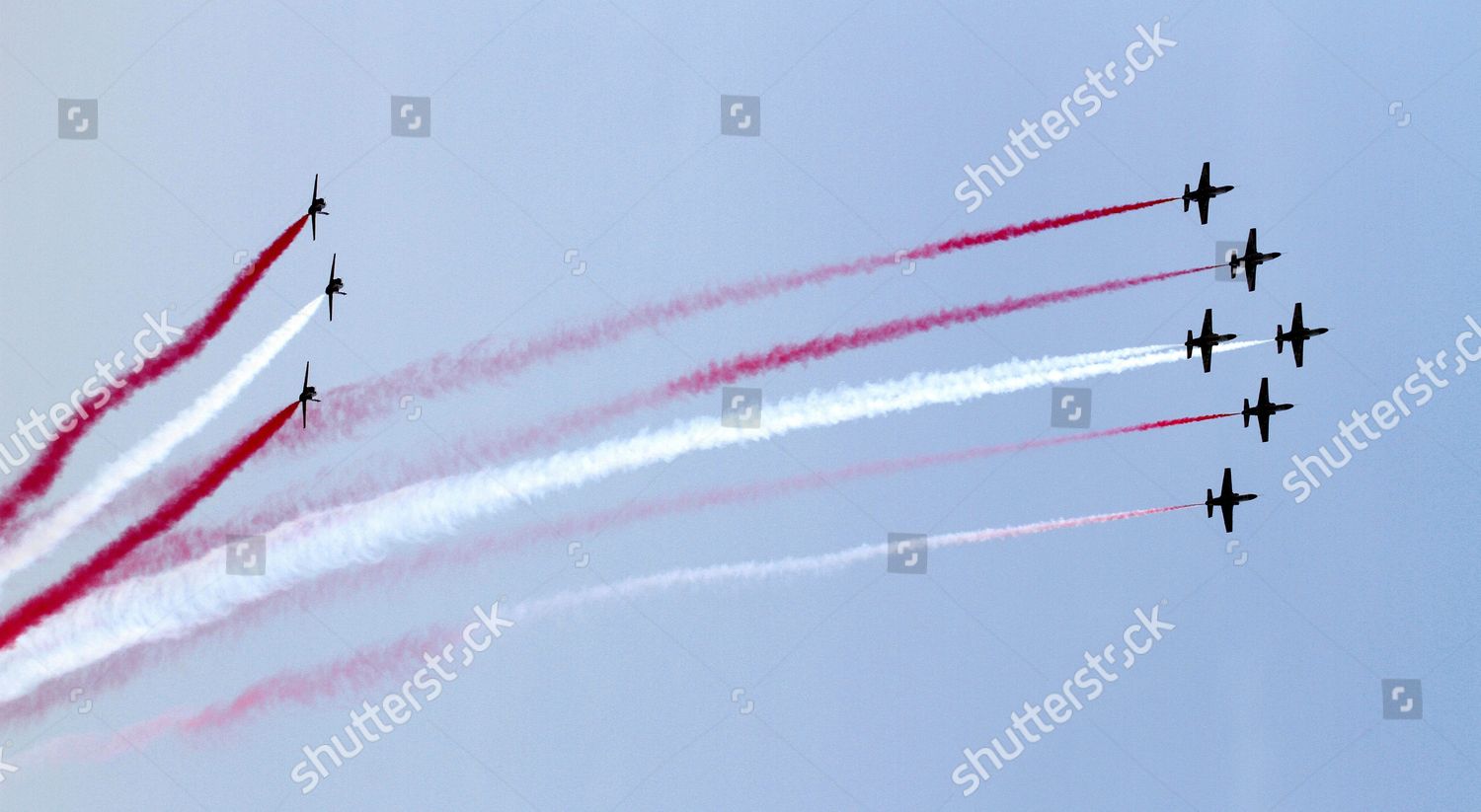 Pakistan Air Force Mushak Aircrafts Perform Editorial Stock Photo ...