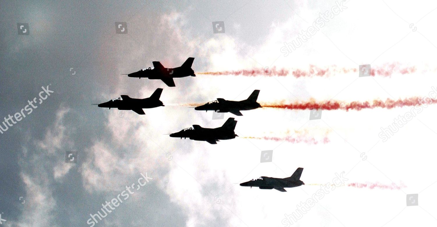 Pakistan Air Force Mushak Aircrafts Perform Editorial Stock Photo ...
