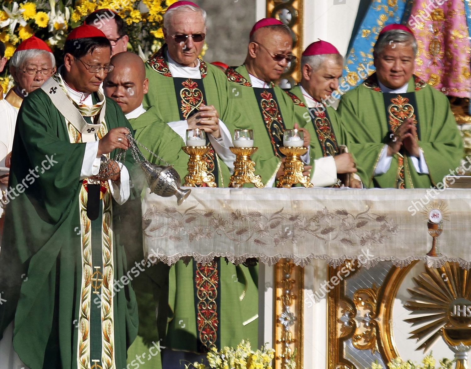 Cardinal Charles Maung Bo L Archdiocese Editorial Stock Photo - Stock ...