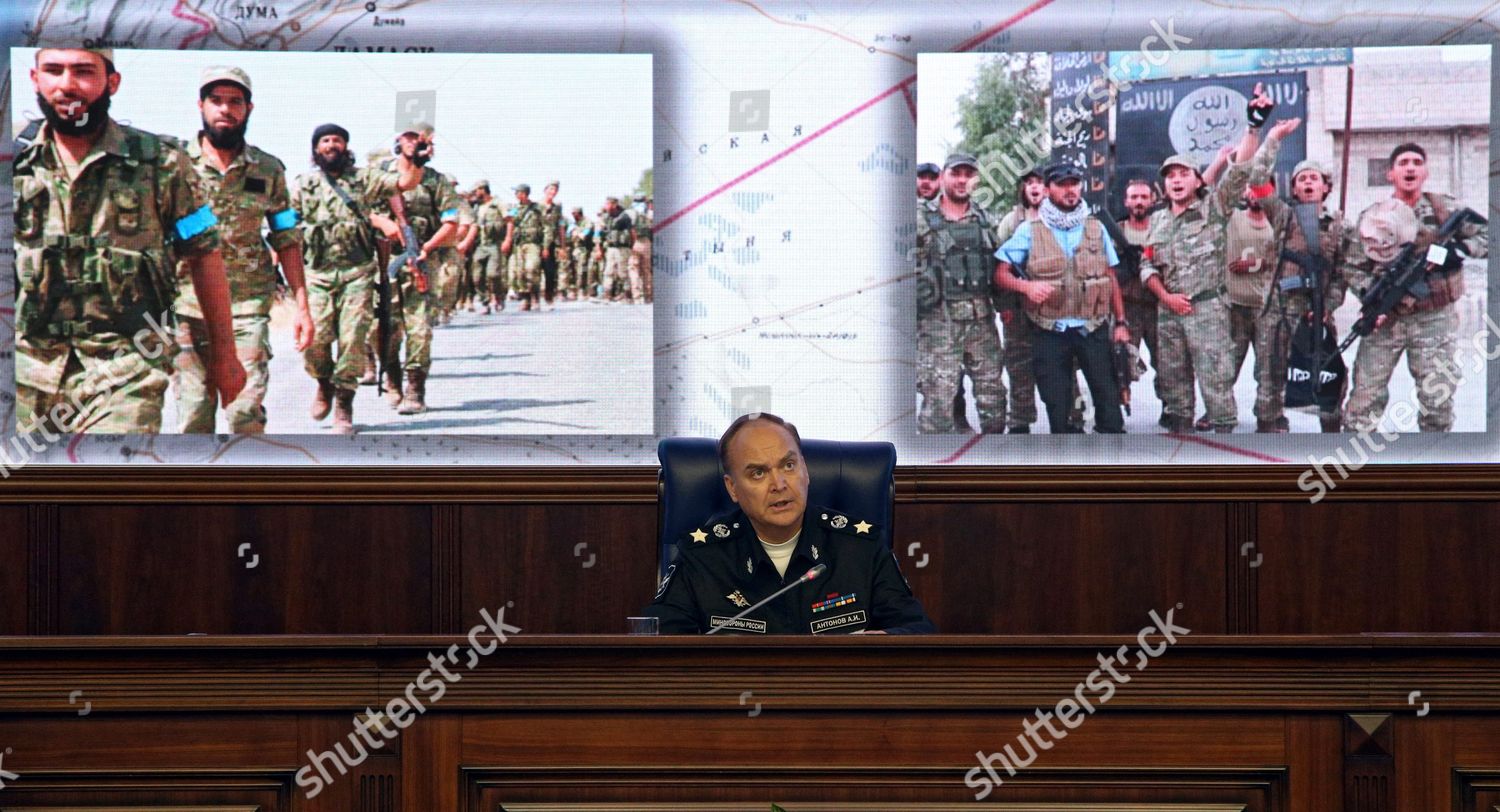 Russian Deputy Minister Defense Anatoly Antonov Editorial Stock Photo ...