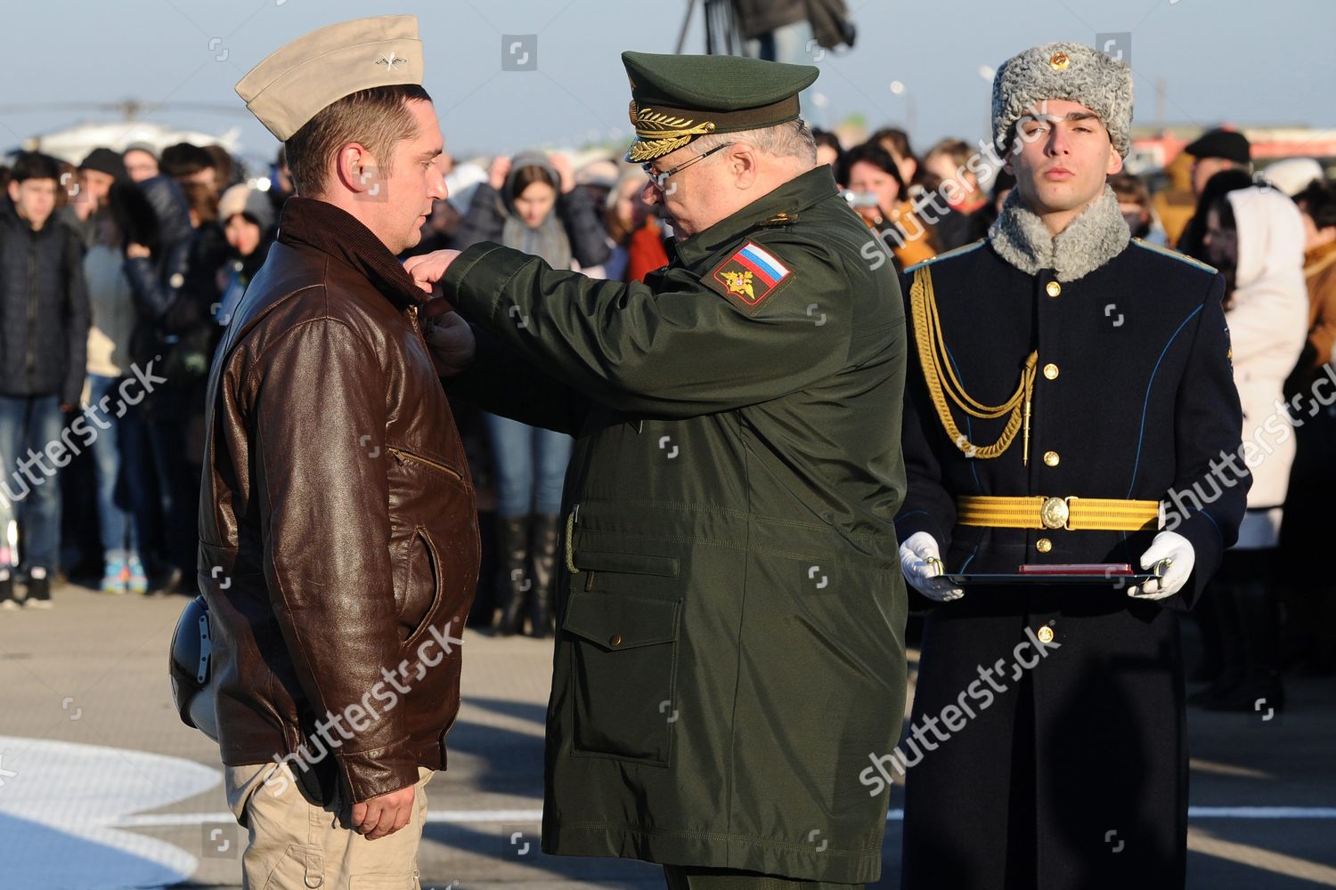 Colonel General Alexander Galkin C Southern Editorial Stock Photo ...