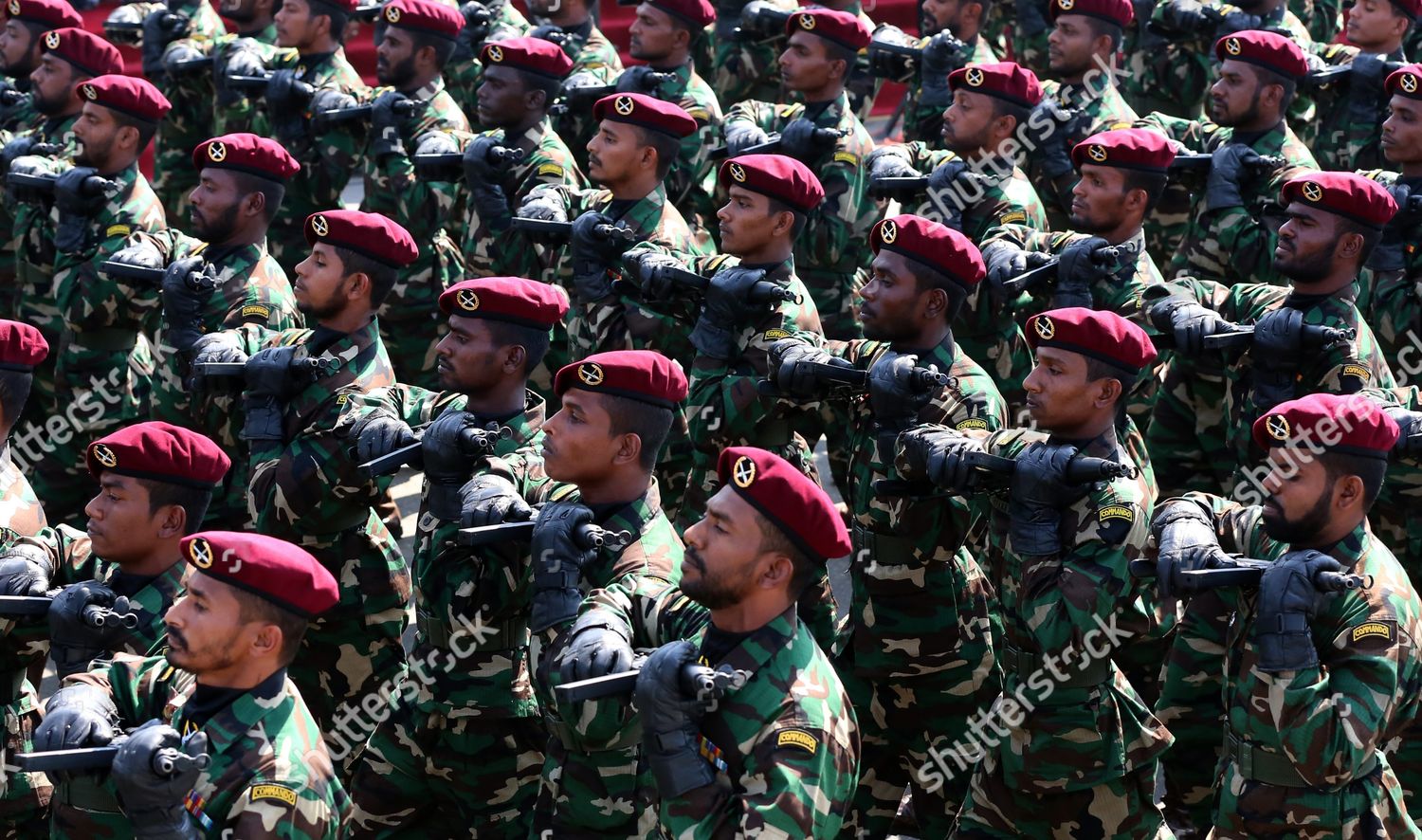Elite Commando Regiment Sri Lanka Army Editorial Stock Photo - Stock ...
