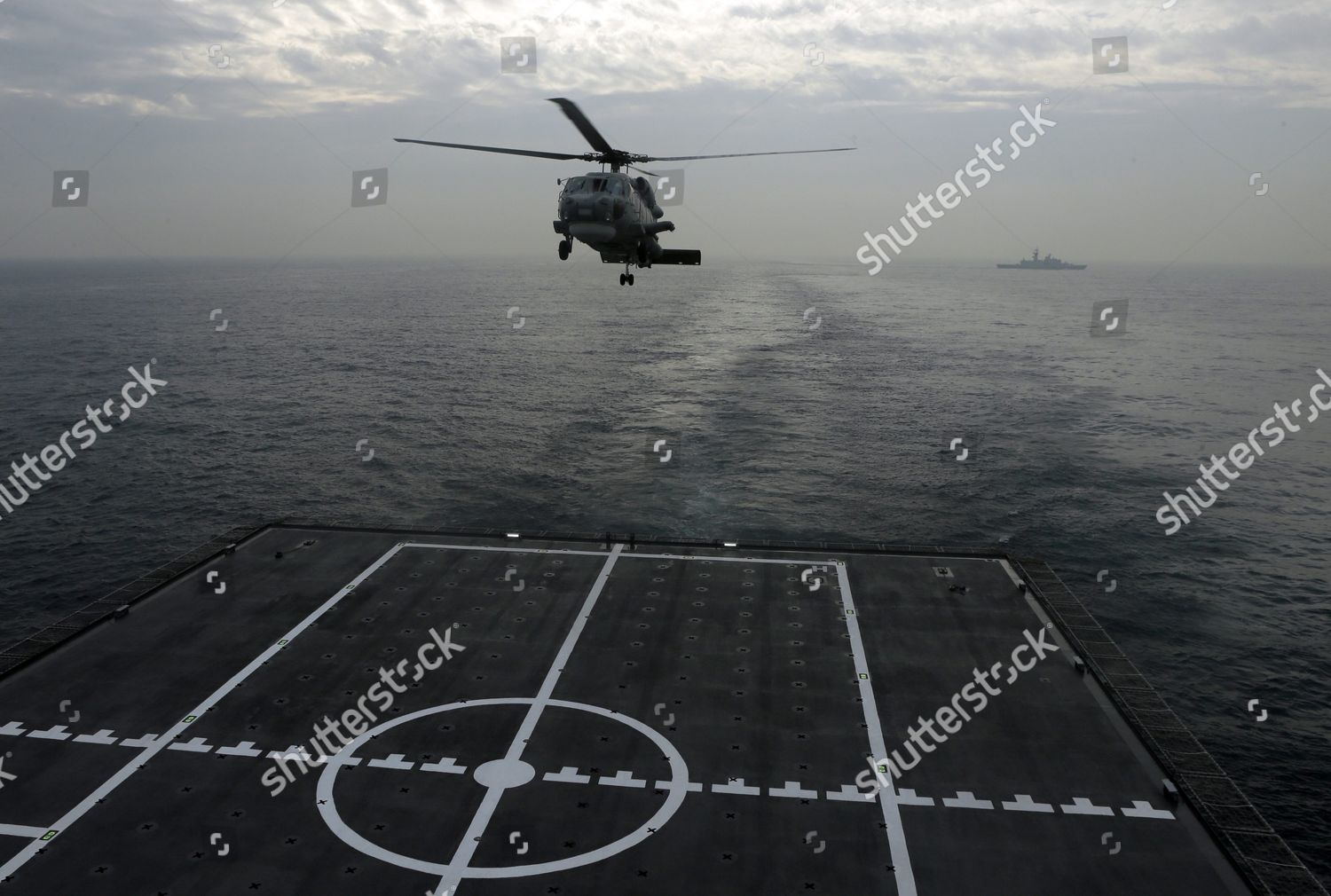 S70 Helicopter Taiwan Naval Approaches Deck Editorial Stock Photo ...