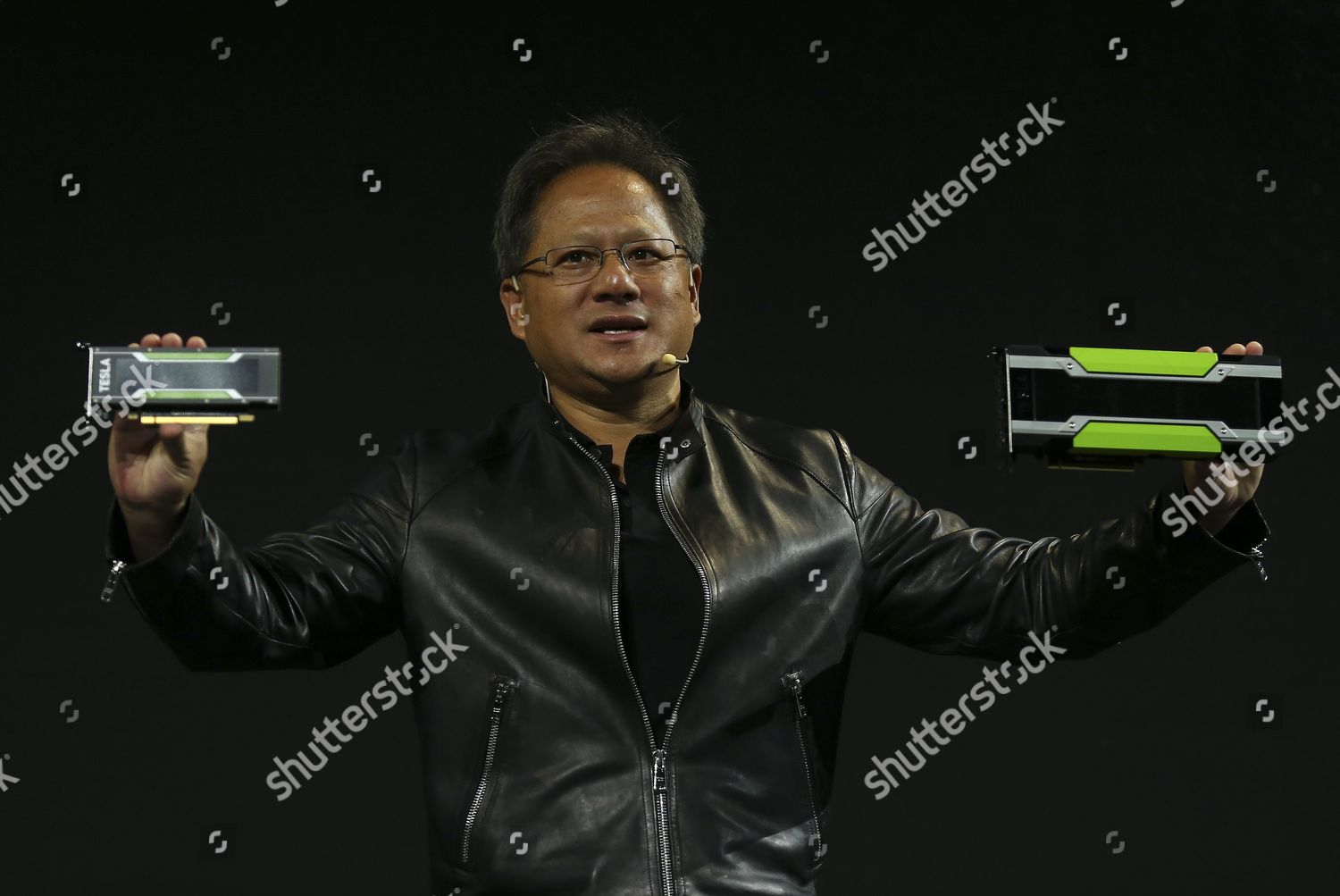 Nvidia President Ceo Jenhsun Huang Displays Editorial Stock Photo ...