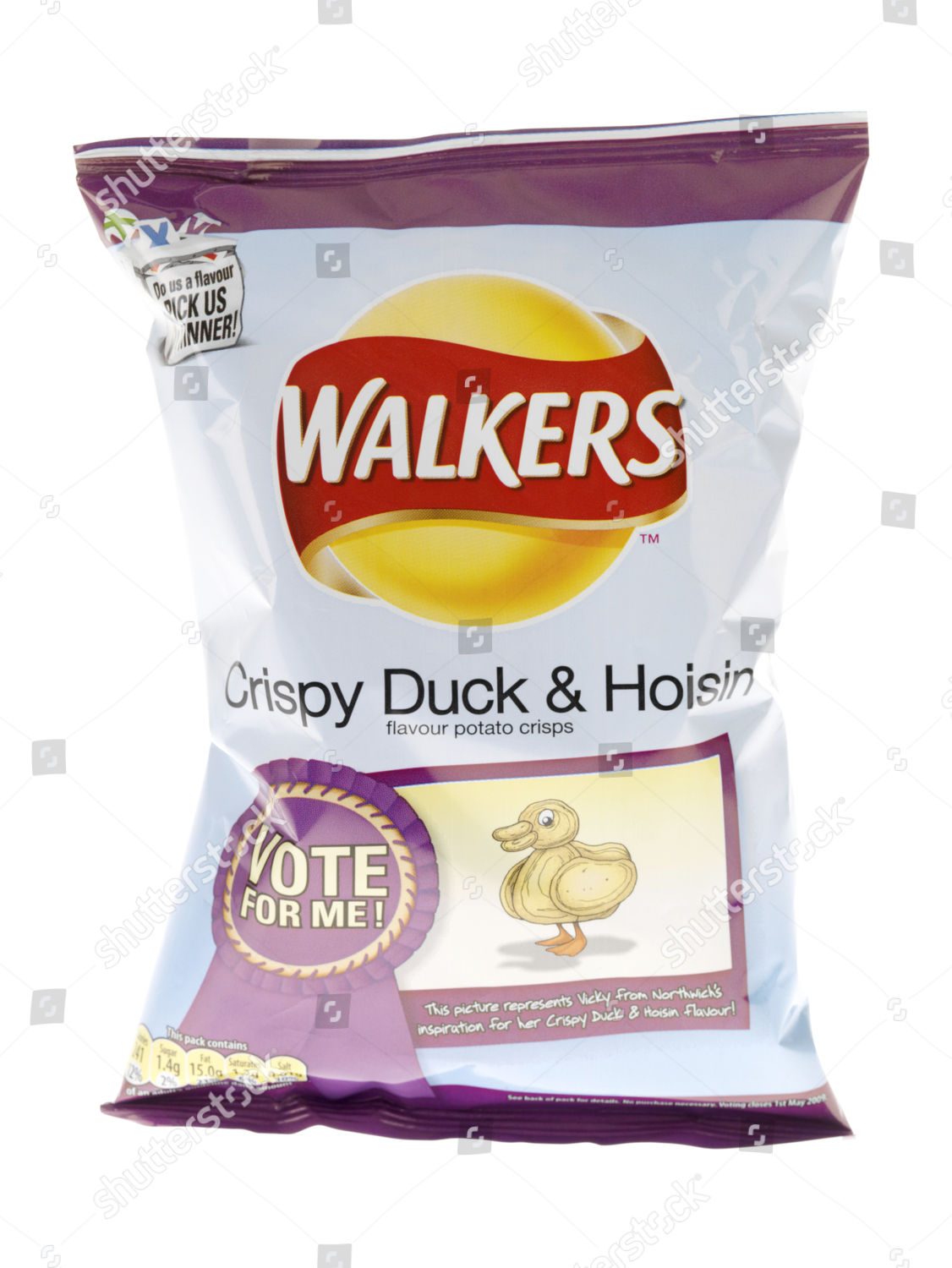 Walkers Crispy Duck Hoisin Crisps Editorial Stock Photo - Stock Image | Shutterstock