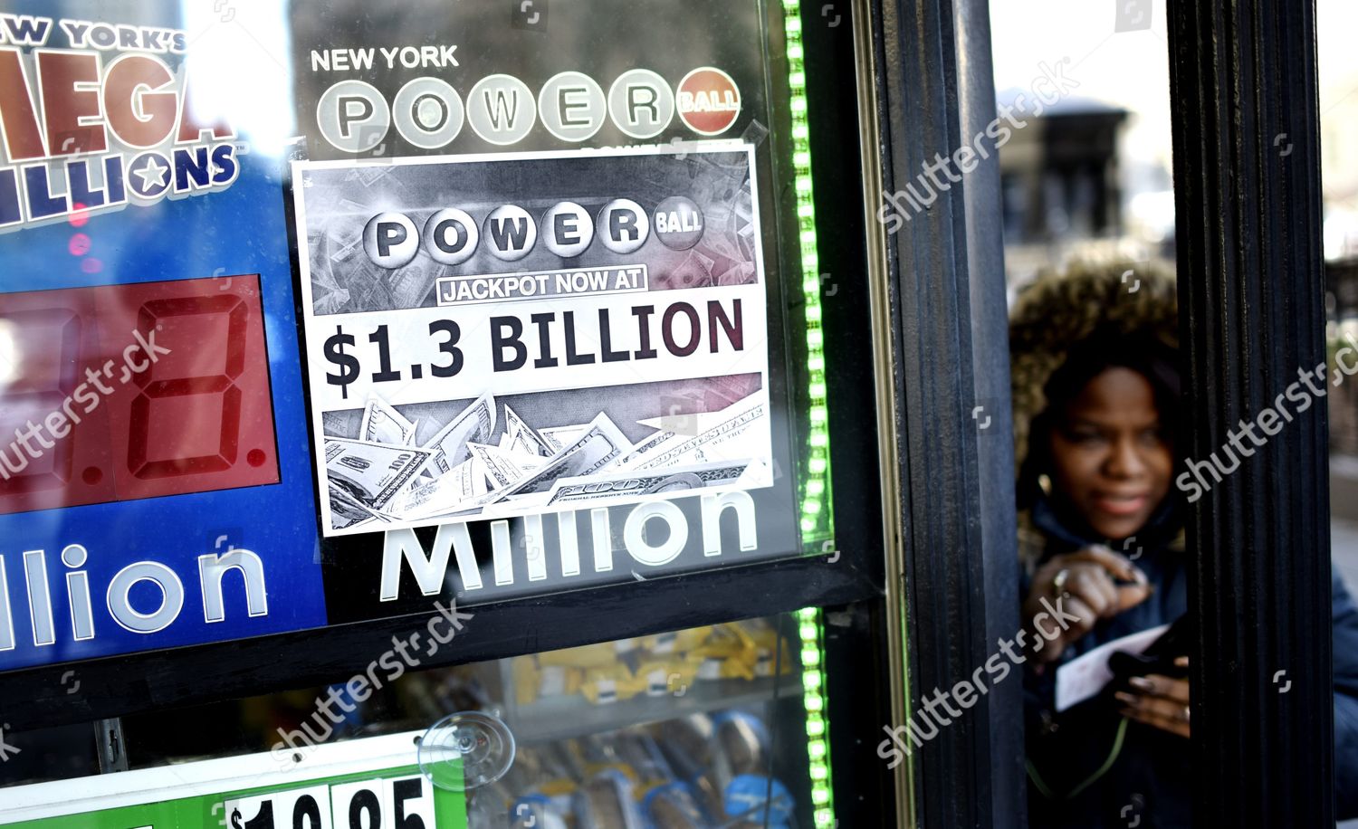 View Sign Multistate Powerball Lottery Jackpot Editorial Stock Photo ...