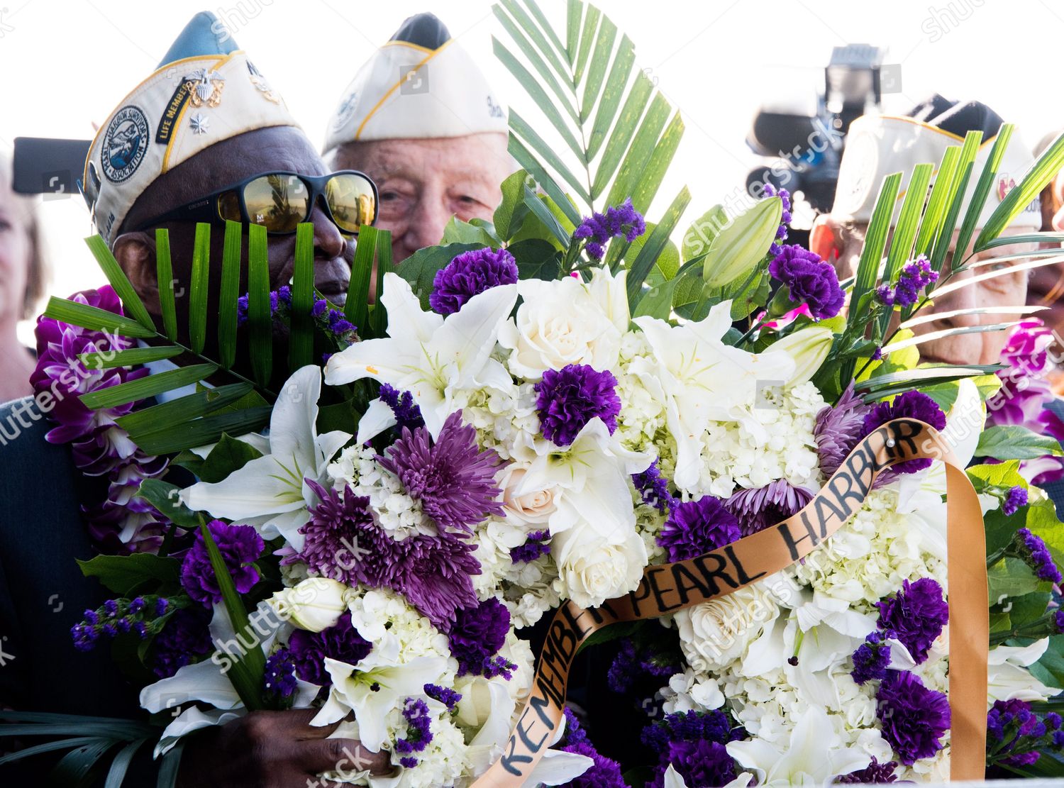 Pearl Harbor Attack Survivors Clark Simmons Editorial Stock Photo ...