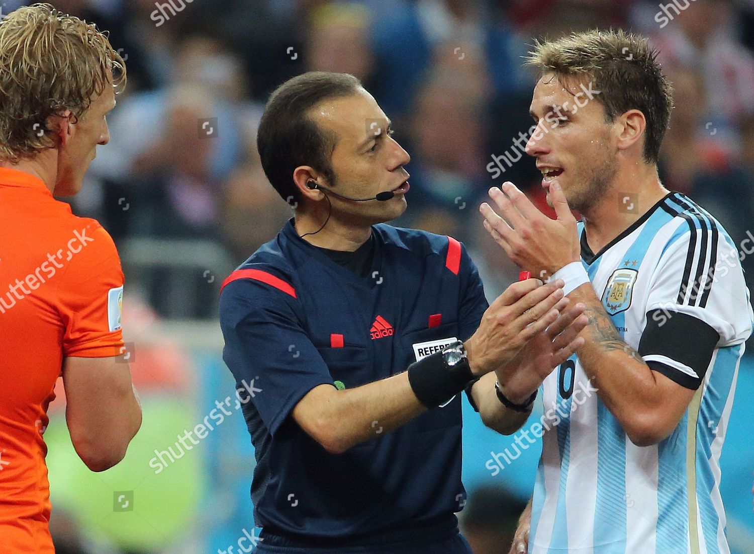 Referee Cueneyt Cakir Turkey C Talks Editorial Stock Photo - Stock ...