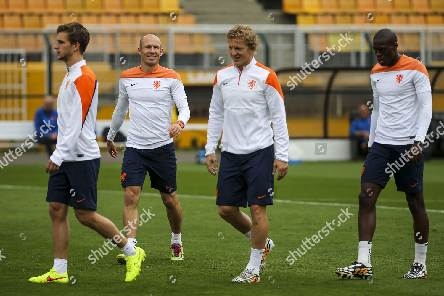 Dutch National Soccer Team Players Lr Editorial Stock Photo - Stock ...