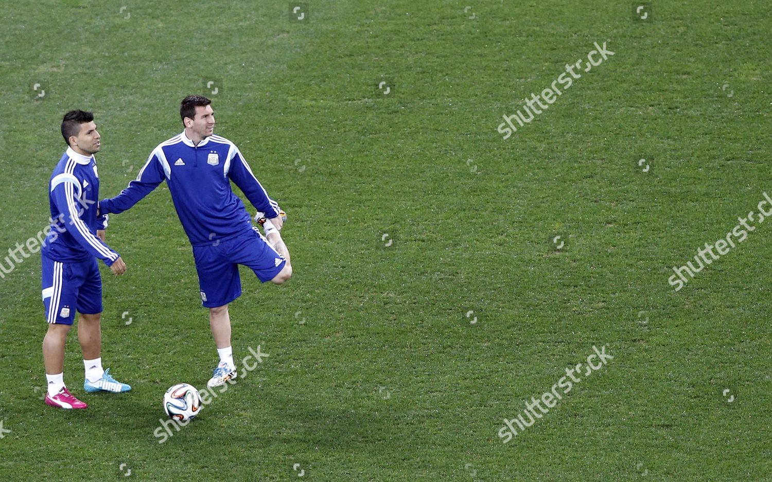 Argentina National Team Players Lionel Messi Editorial Stock Photo ...