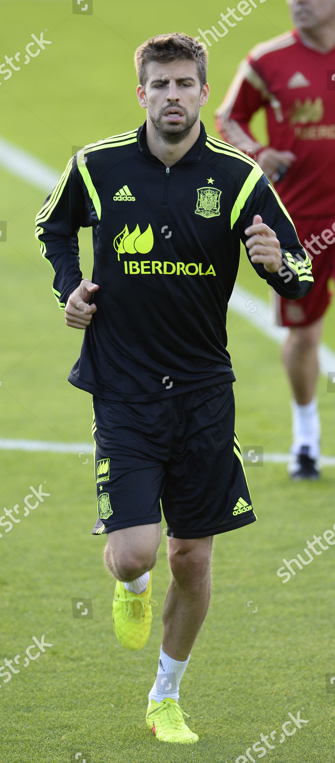 Spain National Team Member Gerard Pique Editorial Stock Photo - Stock ...