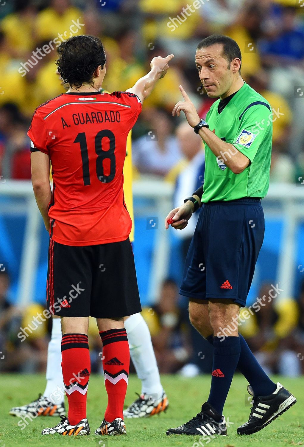 Turkish Referee Cuneyt Cakir R Talks Editorial Stock Photo - Stock ...
