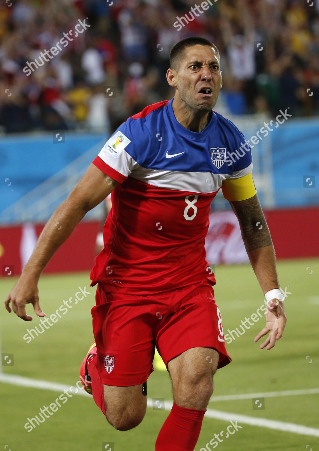 Clint Dempsey Usa Jubilates After Scoring Editorial Stock Photo - Stock ...