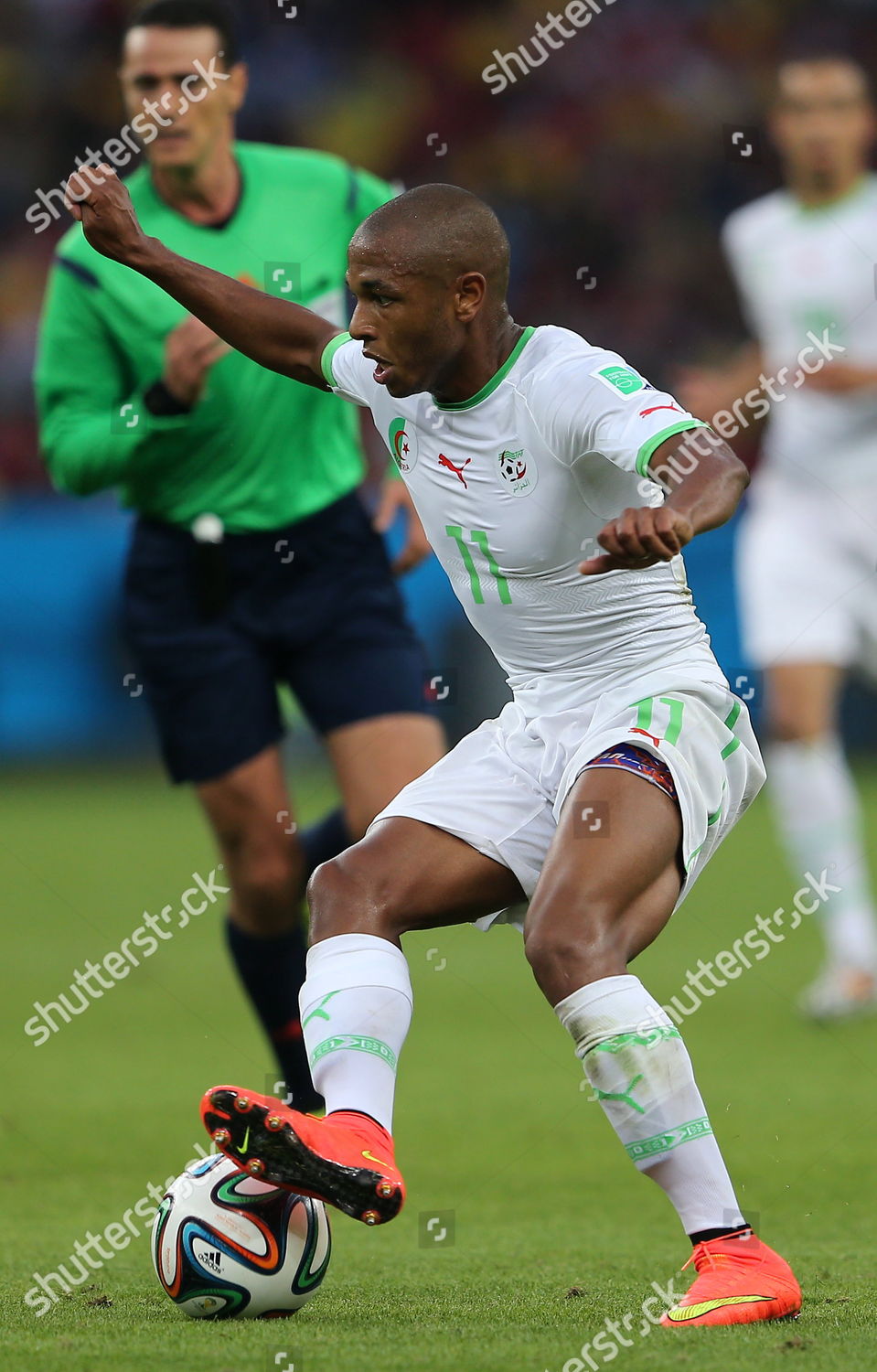 Yacine Brahimi Algeria Action During Fifa Editorial Stock Photo - Stock ...