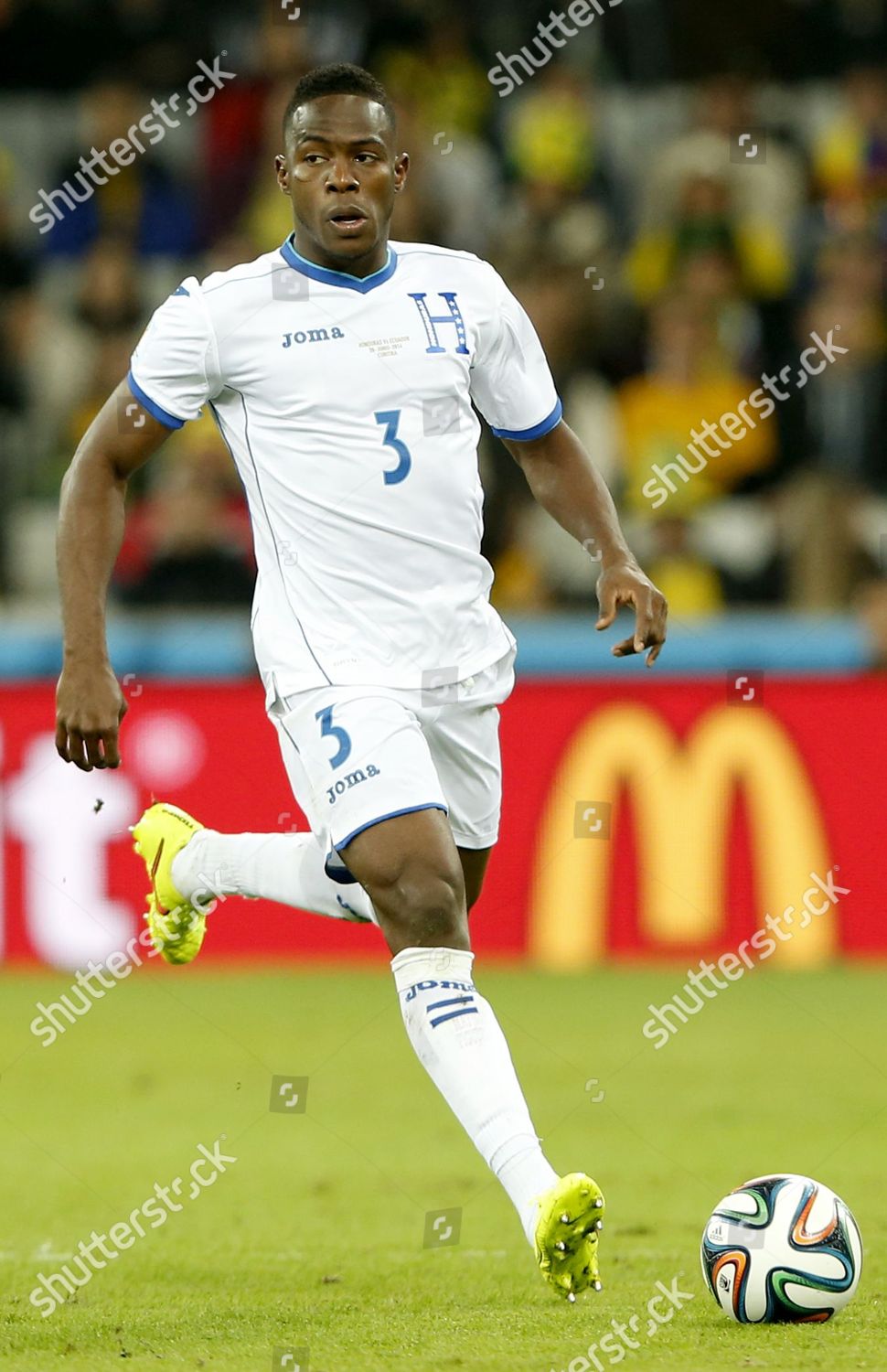 Maynor Figueroa Honduras Action During Fifa Editorial Stock Photo ...