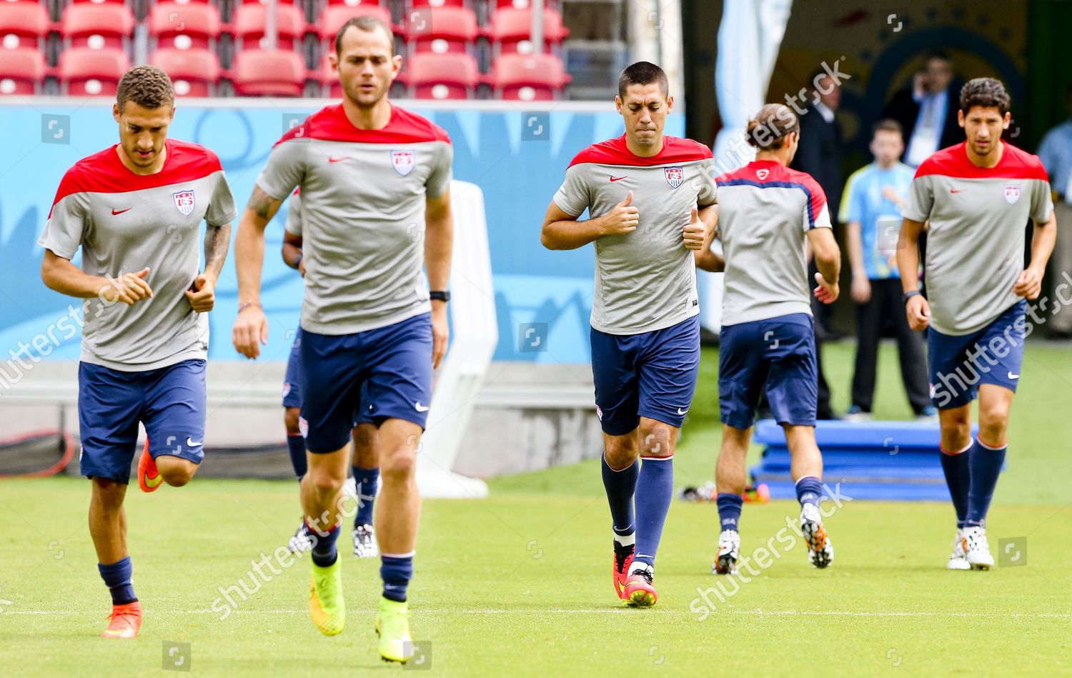 Usa National Soccer Team Players During Editorial Stock Photo - Stock ...