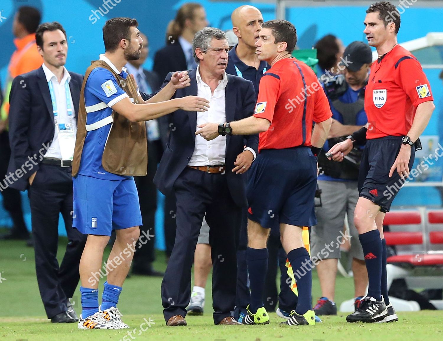 Australian Referee Benjamin Williams 2r Sends Editorial Stock Photo ...