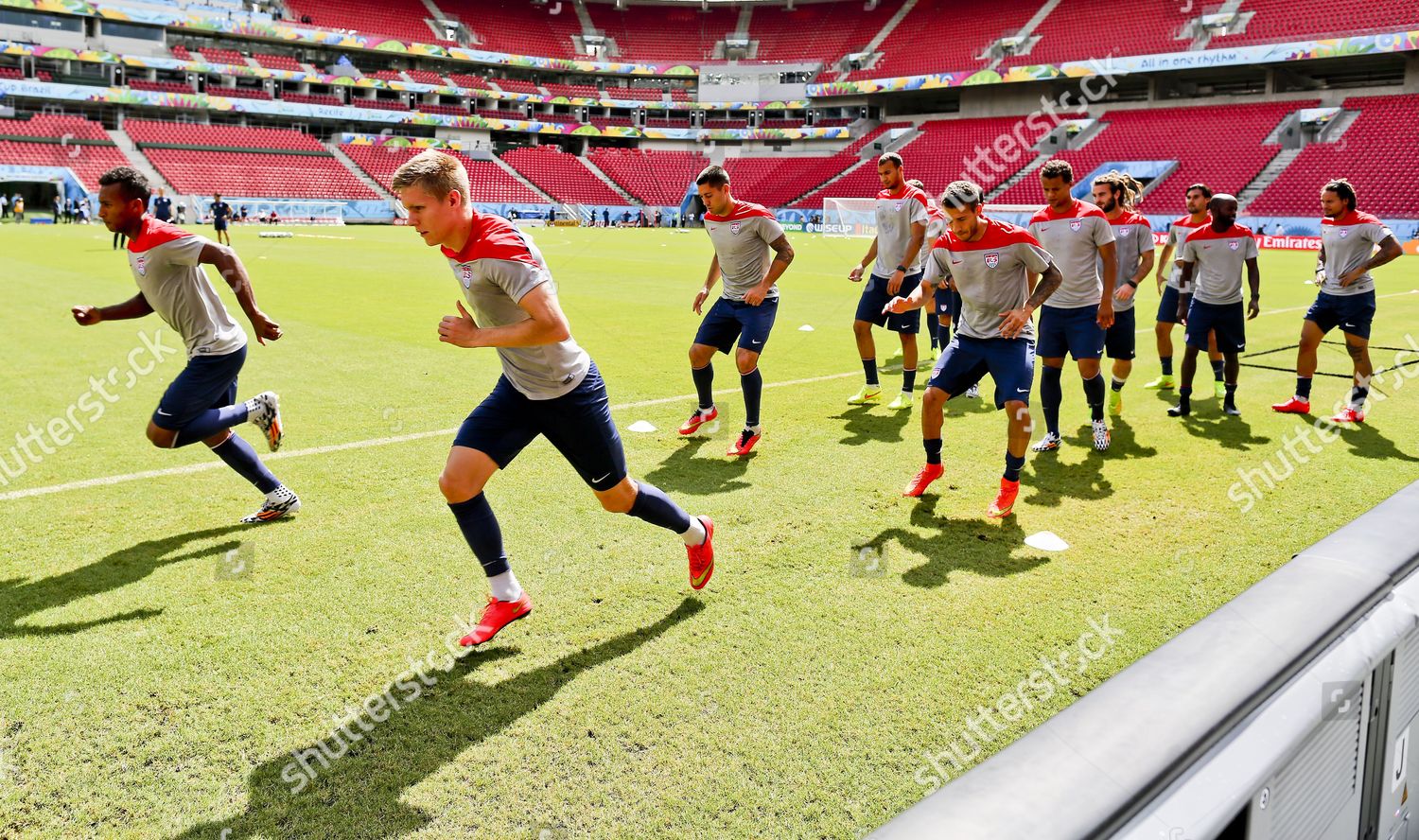 Usa National Soccer Team Players During Editorial Stock Photo - Stock ...