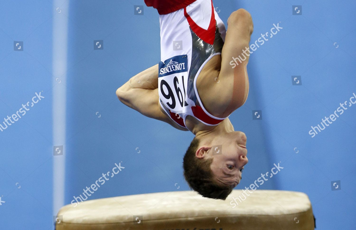Christian Baumann Switzerland Competes On Vault Editorial Stock Photo ...