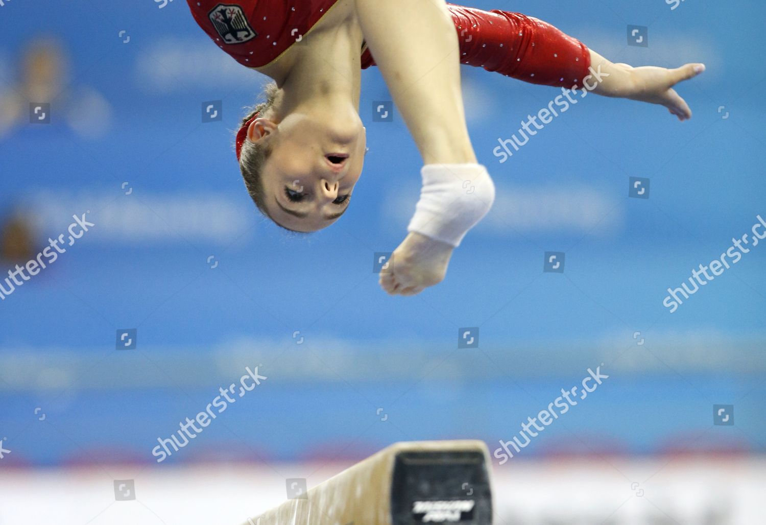 Pauline Schaefer Germany Competes On Balance Editorial Stock Photo ...