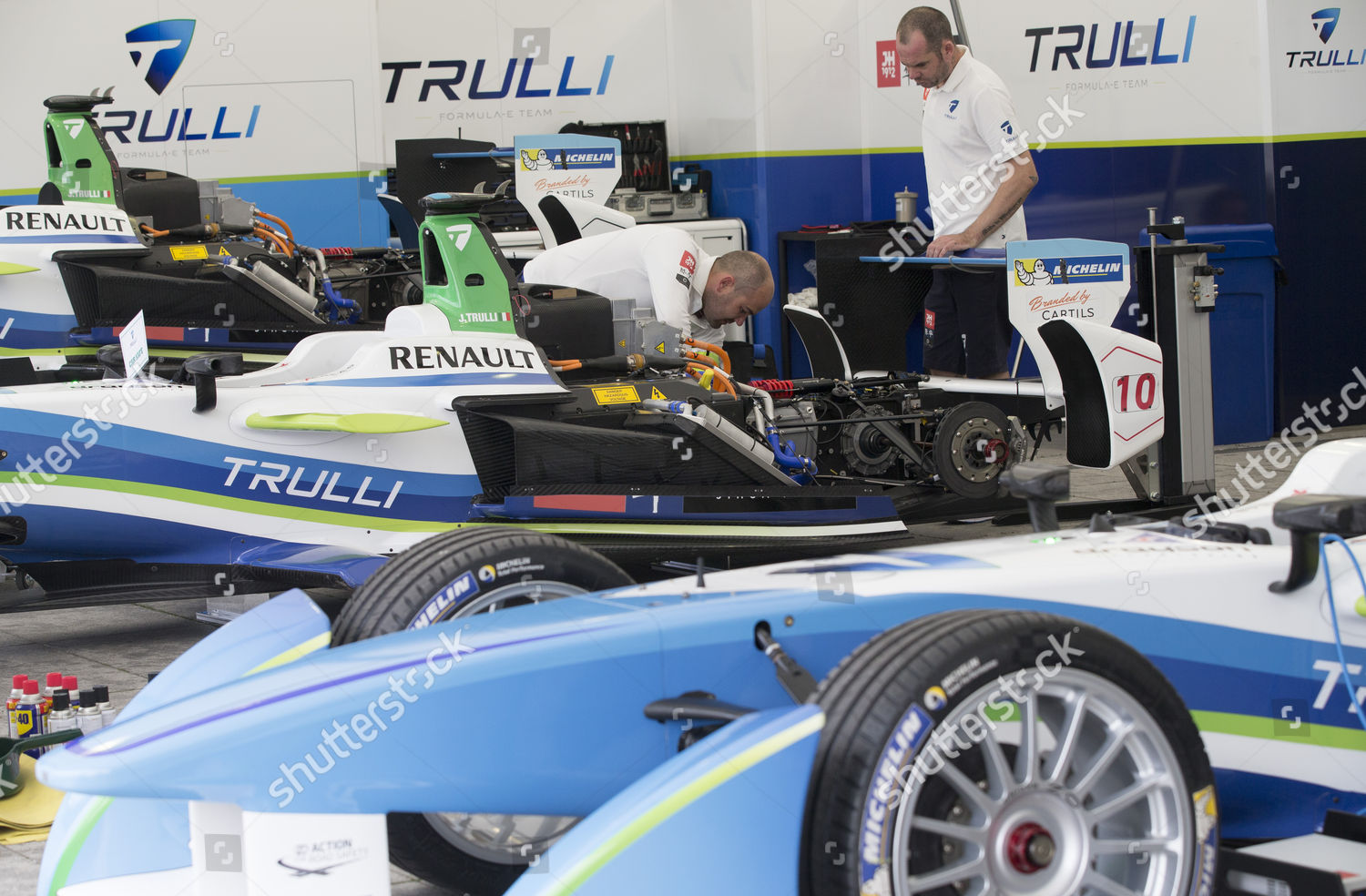 Crew Members Trulli Racing Team Prepare Editorial Stock Photo - Stock ...