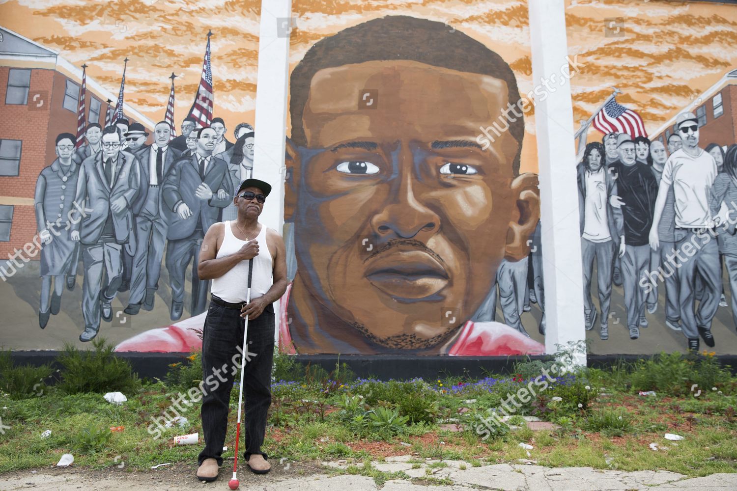 Harold Angelo Perry Stands Outside His Editorial Stock Photo - Stock ...